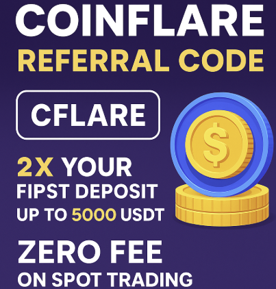 Coinflare Referral Code: Get 2x First Deposit + Zero Fee Spot Trading! - coinsupermart.com